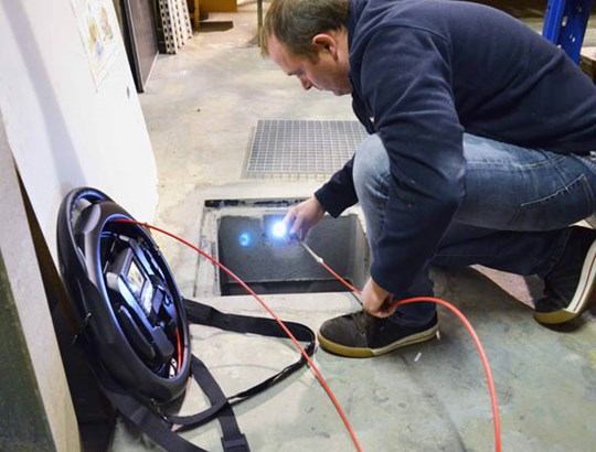 Videoscope exclusive/ mini-polar pipe inspection system kit (10m probe)